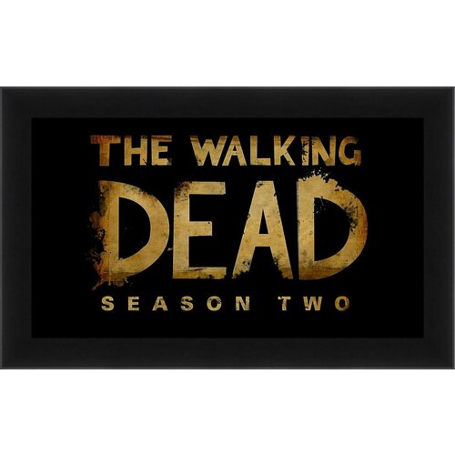Плакат, постер на бумаге The Walking Dead: Season 2. Размер 30 х 42 см