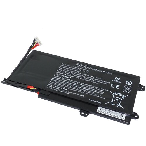 Аккумулятор PX03XL для HP Envy Touchsmart M6 Sleekbook / M6-K (714762-1C1, TPN-C109)