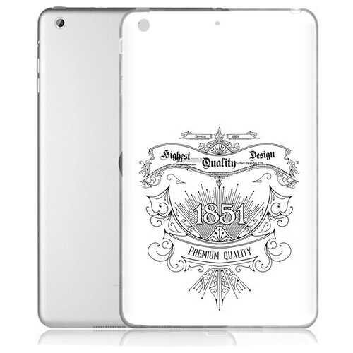 Чехол задняя-панель-накладка-бампер MyPads логотип 1851 год для iPad Pro 11 (2018) A1979/A1934/A2013 противоударный