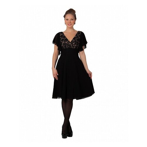 Платье SWING, размер 42, черный