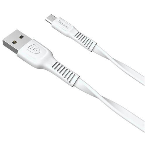 Кабель Baseus Tough Series Micro-USB/USB-A (1 м, 2 А) (Белый / White)