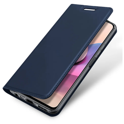 Чехол-книжка для Huawei P40, DU DU, боковой, синий