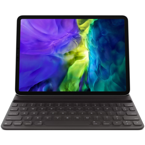 Беспроводная клавиатура Apple Smart Keyboard Folio для iPad Pro 11" (2020) черный, русская, 1 шт.
