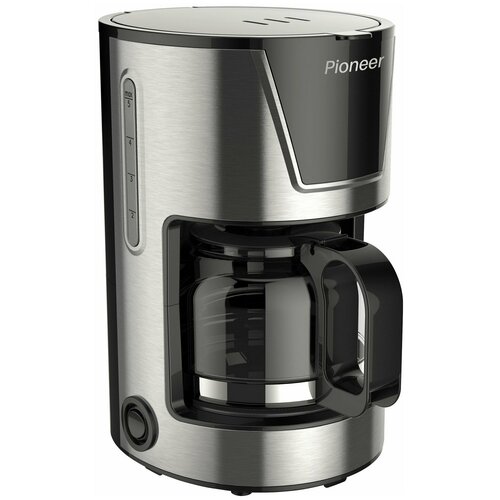Кофеварка PIONEER CM051D, черный/серый