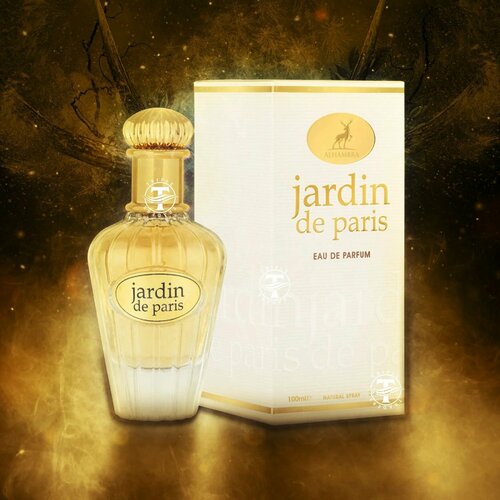 Maison Alhambra Парфюмерная вода для женщин JARDIN DE PARIS 100мл, подарок на 8 марта