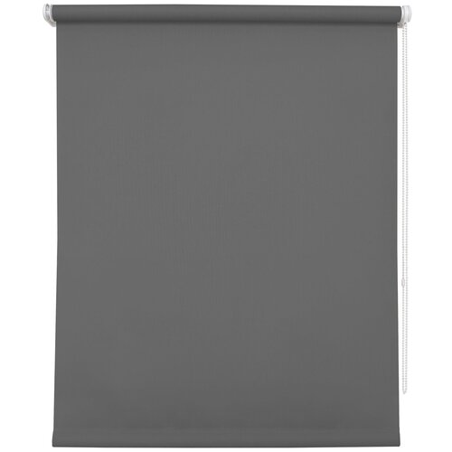 Рулонная штора Уют Плайн, 70х175 см, темно-серый