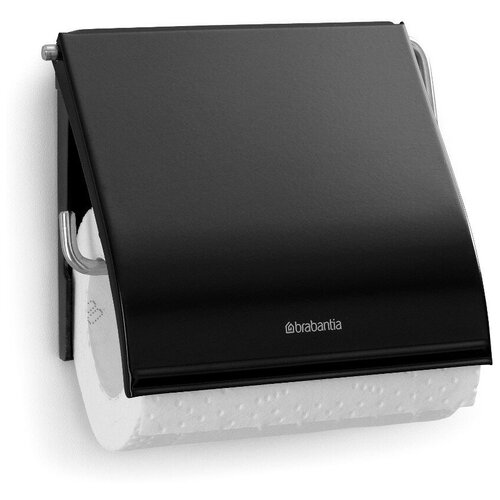 Держатель туалетной бумаги Classic, черный матовый, Brabantia, 108600