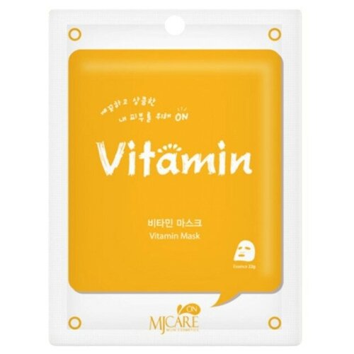 Тканевая маска для лица с облепихой Mijin MJ Care On Vitamin Mask