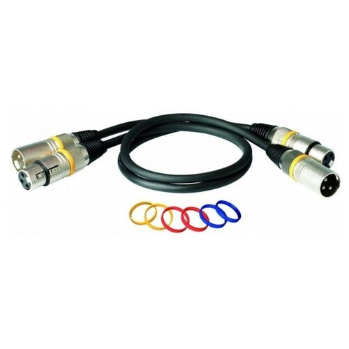 Кабель аудио 1xXLR - 1xXLR RockCable RCL30359 D6 9.0m