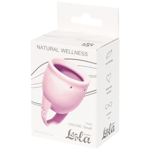 Lola games  Менструальная чаша Natural wellness, сиреневый