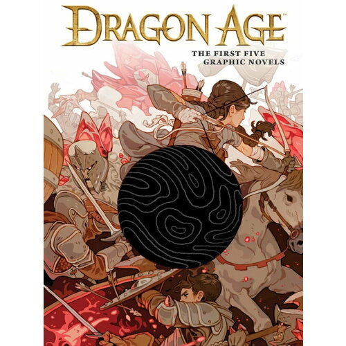 Плакат, постер на холсте Dragon Age-The First Five Graphic Novels/игровые/игра/компьютерные герои персонажи. Размер 21 х 30 см