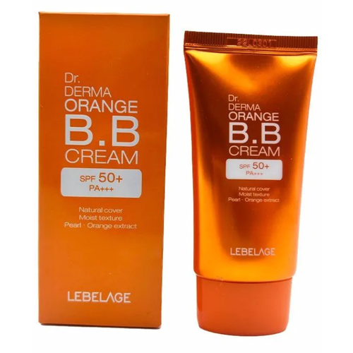 Крем ББ для лица Lebelage Dr.Derma Orange B.B Cream Spf 50+, 30 мл