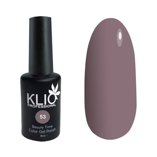 KLIO Professional Гель-лак для ногтей Beauty Time, 8 мл, №053