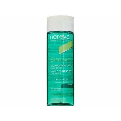 Очищающий гель для лица и тела Noreva EXFOLIAC