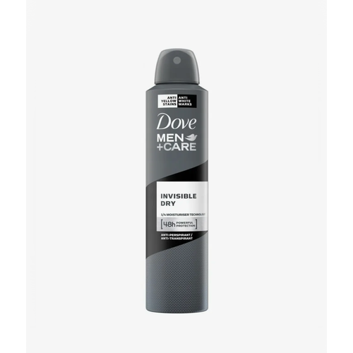 Дав / Dove Men+Care - Антиперспирант спрей для тела Invisible Dry 48ч 250 мл