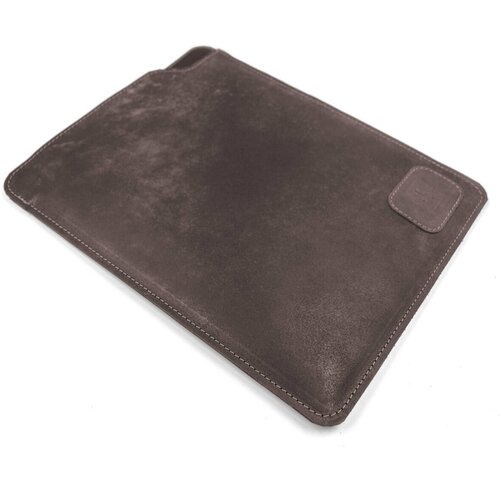 Кожаный чехол для iPad 12.9 Pro или ультрабука 13" - Размерами до 290 х 215 мм. Newkee Coffee 12.9, коричневый