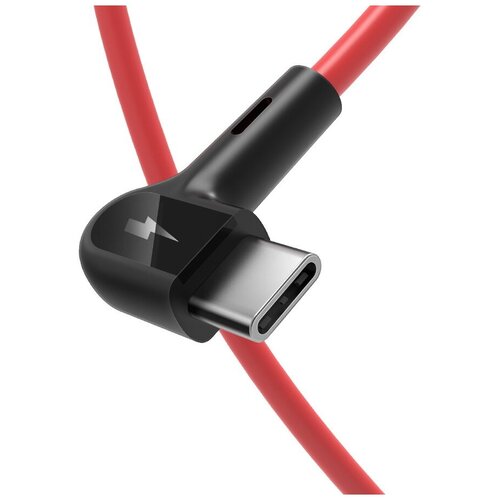 Кабель Blitzwolf BW-AC1 5V 3A Right Angle USB A to Type-C Cable 1.8m Red