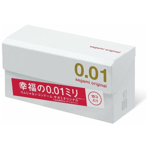 Супер тонкие презервативы Sagami Original 0.01 - 10 шт. | Sagami | Презервативы