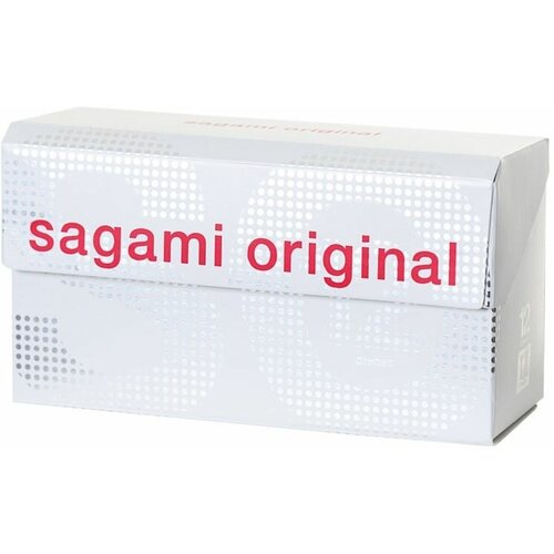 Ультратонкие презервативы Sagami Original 0.02 - 12 шт, прозрачный