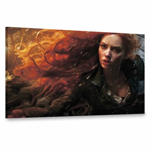 Интерьерная картина 100х60 "Пиратская буря"