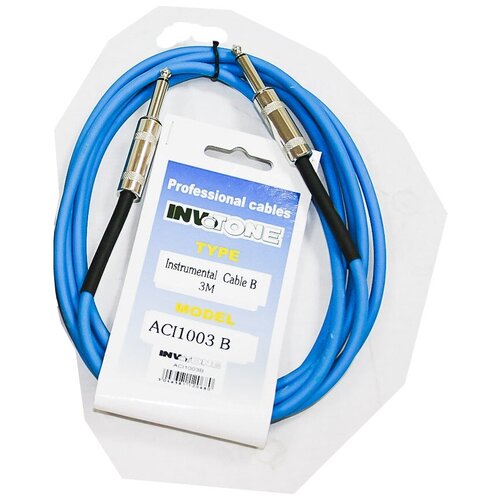 Кабель аудио 1xJack - 1xJack Invotone ACI1003B 3.0m