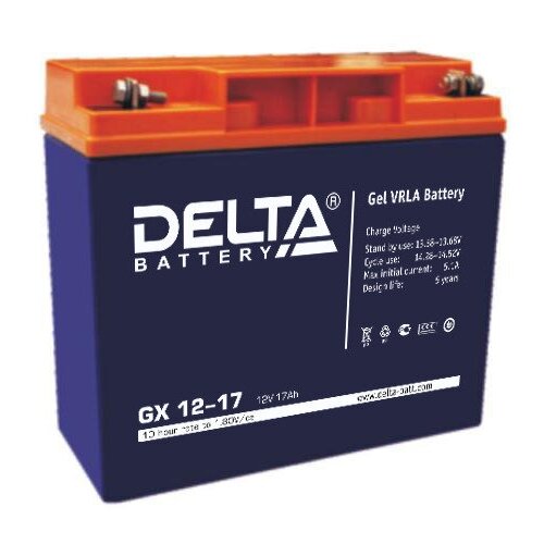 Аккумуляторная батарея DELTA Battery GX 12-17 12В 17 А·ч