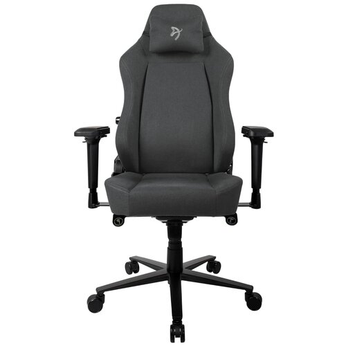 Компьютерное кресло Arozzi Primo игровое, обивка: текстиль, цвет: black/grey/grey