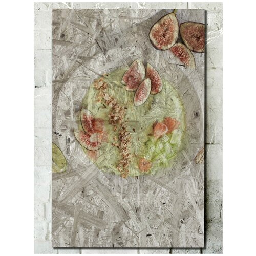 Картина интерьерная на рельефной доске Разное Еда (фрукты, суп, блюдо, интерьер, бар, кофейня, food) - 4295