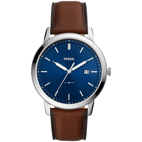Наручные часы FOSSIL Minimalist FS5839, синий, серебряный