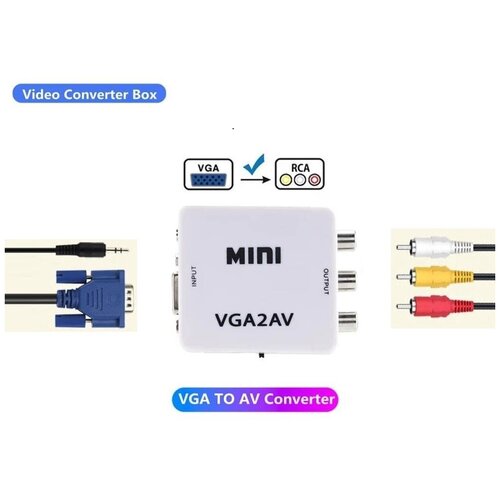 Переходник VGA to AV/RCA