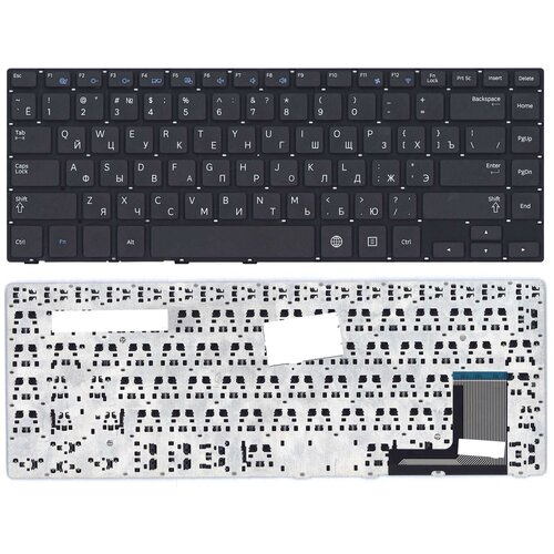 Клавиатура для ноутбука Samsung 370R4E 470R4E черная без подсветки