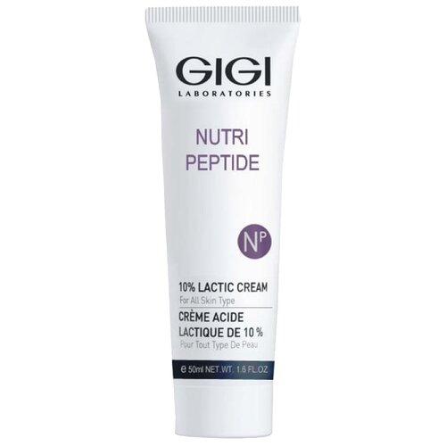 Gigi Nutri-Peptide 10% Lactic Cream Пептидный крем для лица увлажняющий с молочной кислотой, 50 мл
