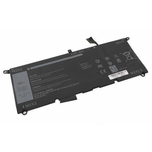 Аккумулятор для Dell DXGH8 7.6V (6500mAh)