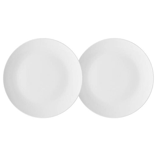 Набор 2 тарелки Белая коллекция 23 см (Maxwell&Williams)
