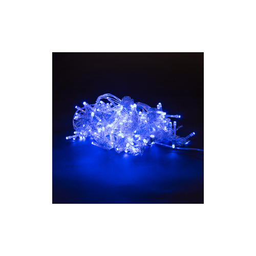 Новогодняя гирлянда светодиодная - Дождь (занавес), 320 LED, синий (3.0 м х 2.0 м), 8 режимов, с возможностью наращивания