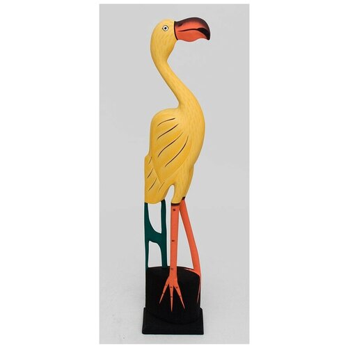 Статуэтка Желтый Фламинго Высота: 50 см Art of Indonesia