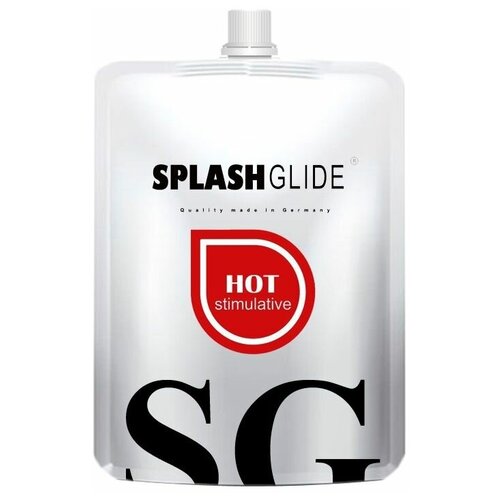 Возбуждающий лубрикант на водной основе Splashglide Hot Stimulative - 100 мл