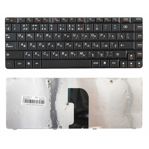 Клавиатура для ноутбука Lenovo IdeaPad G460 черная
