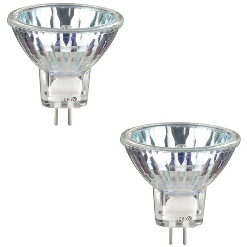Лампочка Muller Licht HLRG-520F/X, Теплый белый свет, GU5.3, 20 Вт, Галогенная, Ксенон (HID), 2 шт.