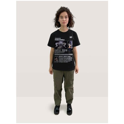 Футболка minimal trend, размер 3XS, черный