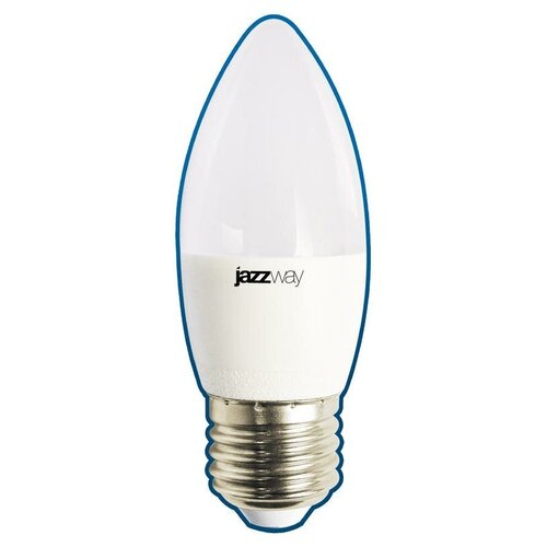 Лампа светодиодная PLED-LX C37 8Вт 4000К E27 JazzWay 5025288, 1шт