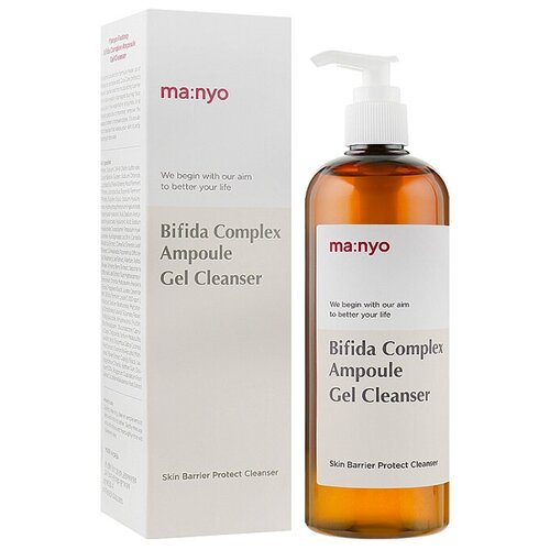 Нежный очищающий гель Manyo Factory Bifida Complex Ampoule Gel Cleanser (400 ml)
