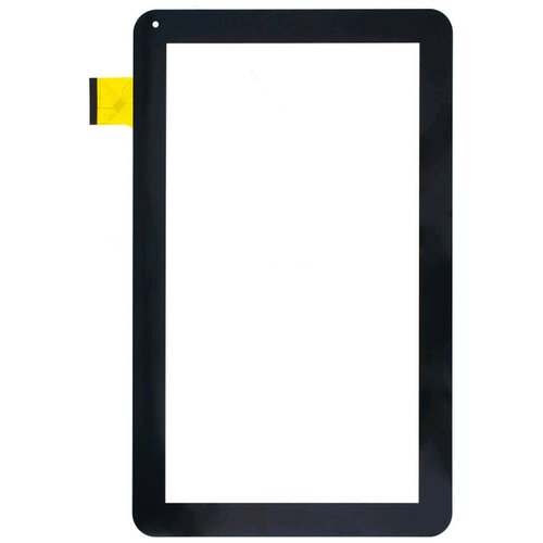 Тачскрин 10.1" 45 pin (160x258mm) для Archos 101, Oysters T102ER, T102MR, T102MS, SUPRA M121G, M12CG черный