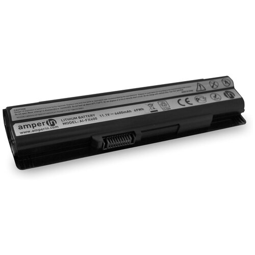 Аккумуляторная батарея (аккумулятор) AI-FX400 для ноутбука MSI FX400 FX600 FX610 FX700 CR650 GE620, 11.1V 4400mAh (49Wh) Amperin