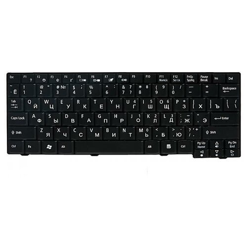 Клавиатура - Keyboard - для ноутбука Acer One 531H, D150, D250, P531, AOA150, ZG5, A110; Gateway LT30 LT3000 черн
