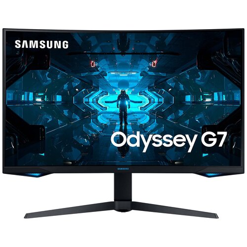 31.5" Монитор Samsung Odyssey G7 C32G75TQSI, 2560x1440, 240 Гц, *VA, черный
