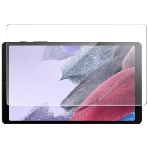 Защитное стекло на Samsung Galaxy Tab A7 Lite 8,7 (Самсунг Галакси Таб А7 Лайт 8,7 дюймов)(Гибридное: пленка+стекловолокно) прозрачное на Экран, Brozo