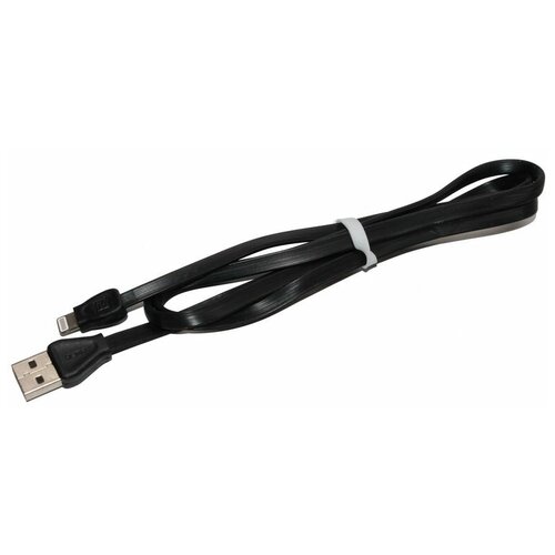 Шнур USB дата-кабель для iPhone 5/6 1м плоский RC-028i