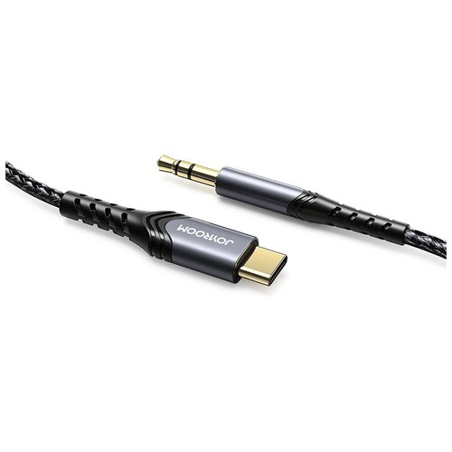 Кабель Joyroom Type-C To 3.5mm Hi-fi Audio Cable 1m - Черный (SY-A03)