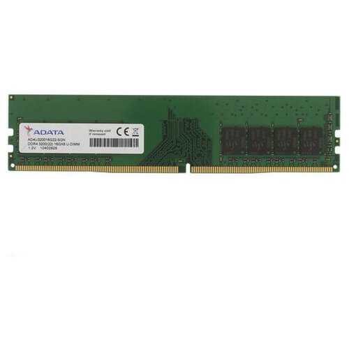 Оперативная память ADATA 16 ГБ DDR4 DIMM CL22 AD4U320016G22-SGN